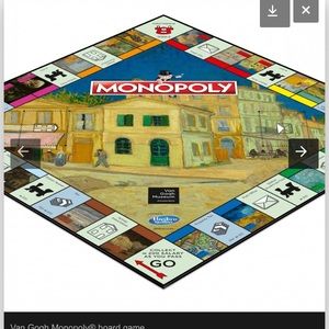 Hasbro | Games | Limited Edition Vincent Van Gogh Monopoly Board | Poshmark